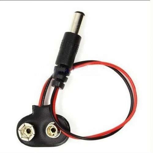 9V Battery DC Barrel Jack Cable - Iotwebplanet.com
