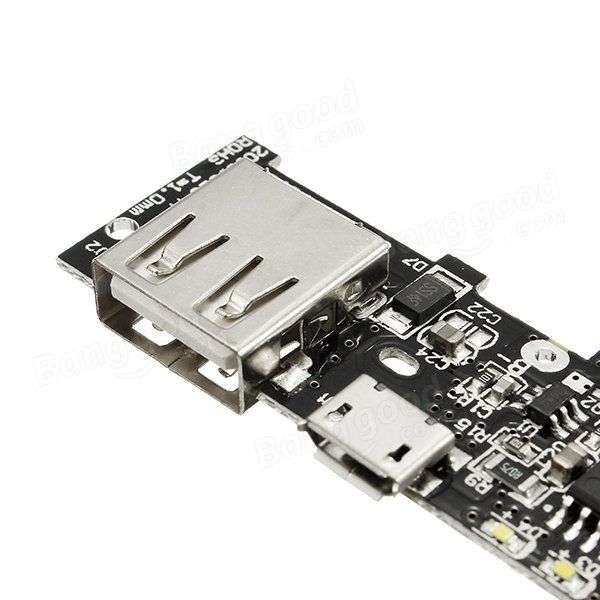 1A Mobile Power Bank Charger Board - Iotwebplanet.com