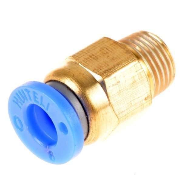 Pneumatic Coupler Air Connectors PC4-M5 4MM Straight Fitting For PTFE ...
