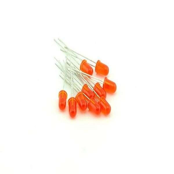 ORANGE LED Pack Of 10 - Iotwebplanet.com