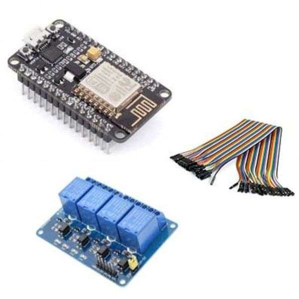 Alexa Compatible IoT Kit-4 Channel Relay - Iotwebplanet.com