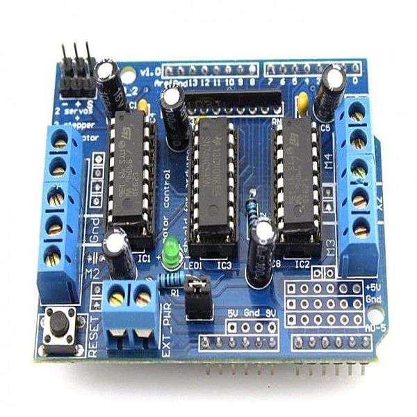 L293D Motor Driver/Servo Shield For Arduino - Iotwebplanet.com L293D Motor Driver/Servo Shield For Arduino - Iotwebplanet.com