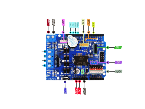 L298P MOTOR SHIELD MOTOR DRIVER - Iotwebplanet.com